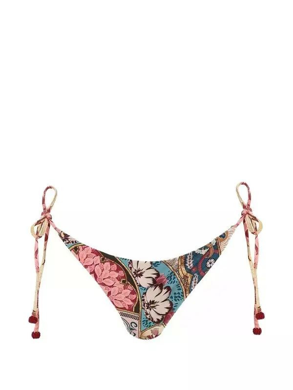 Agua Bendita Tammy Bikini Bottoms - Neutrals