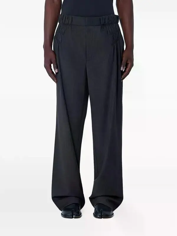 KIKO KOSTADINOV Elasticated Waist Tailored Trousers - Brown
