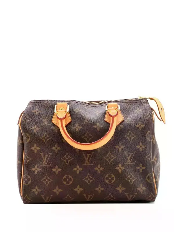 LOUIS VUITTON Speedy 25 Satchel Handbag Monogram Canvas