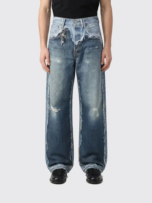 Acne Studios Trompe L'oeil 1981 Wide-leg Jeans - Blue