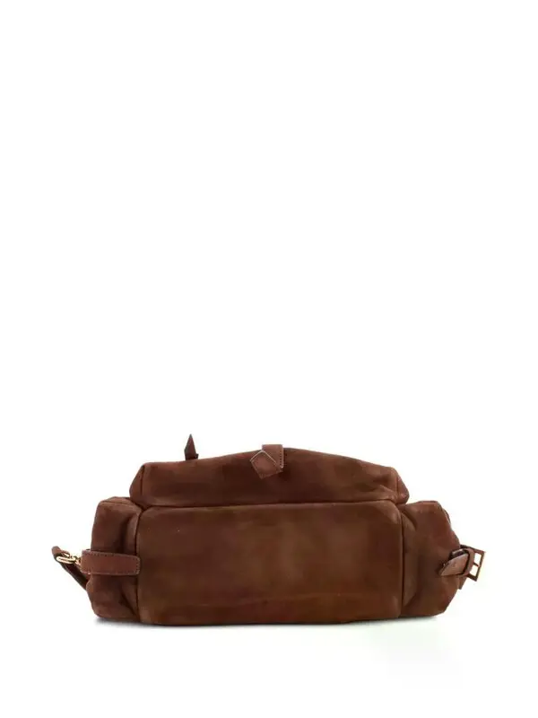 Prada Suede Medium Shoulder Bag
