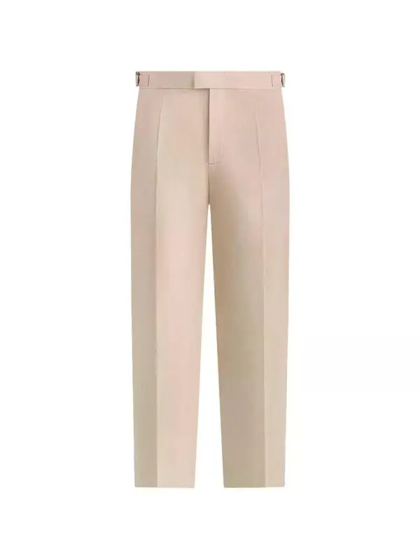 Manière De Voir Hubert Slim Fit Tailored Trousers - Neutrals