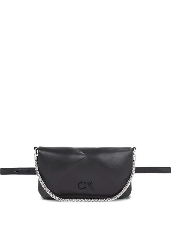 Calvin Klein Quilted Leather Belt Bag