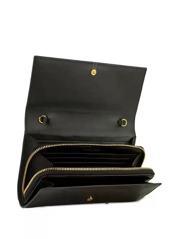 COCCINELLE Plissé-effect Foldover Wallet