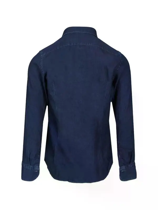 AL DUCA D’AOSTA 1902 Dark-wash Cotton Shirt