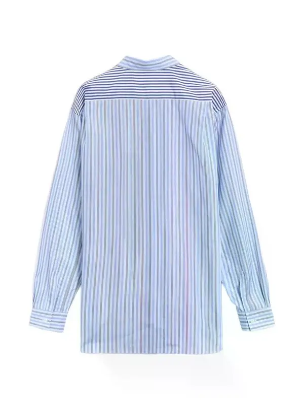 Comme Des Garçons Striped Long-sleeve Shirt