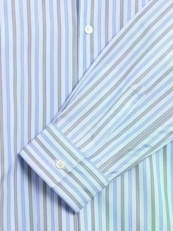 Comme Des Garçons Striped Long-sleeve Shirt