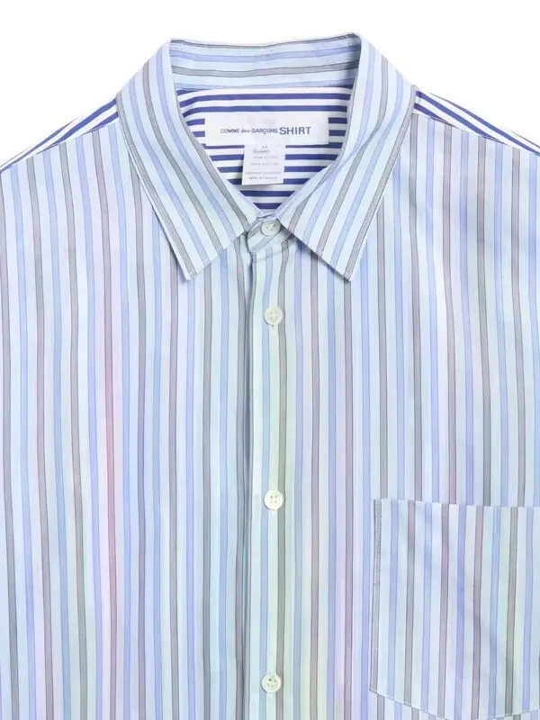 Comme Des Garçons Striped Long-sleeve Shirt