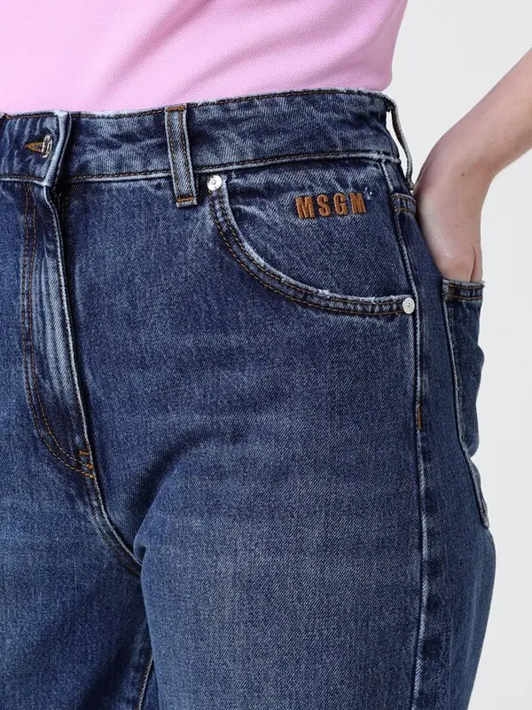 MSGM Wide Leg Jeans