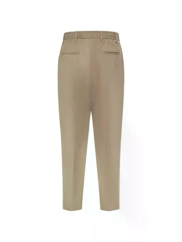 GIULIANO GALIANO Korb Pleated Wool Trousers