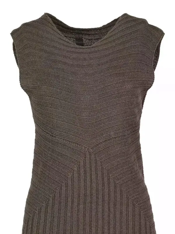 Rick Owens Ribbed-knit Mini Dress