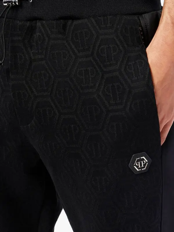 Philipp Plein Textured Jogger Pants