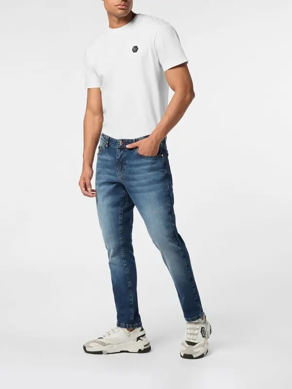 Philipp Plein Skinny Fit Jeans In Stretch