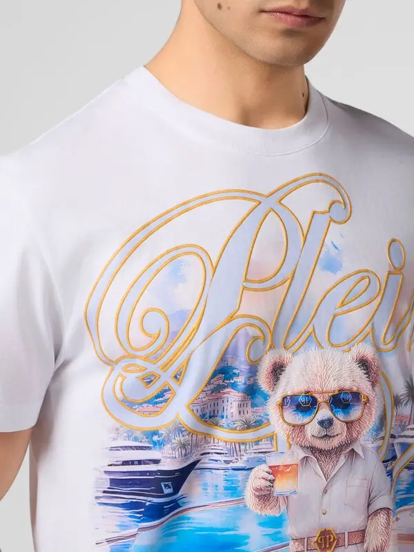 Philipp Plein Printed Cotton T-shirt