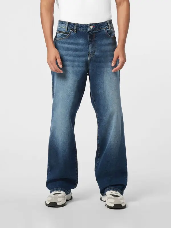 Philipp Plein Cotton Jeans - Denim