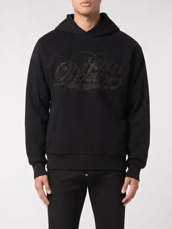 Philipp Plein Embellished Logo Hoodie