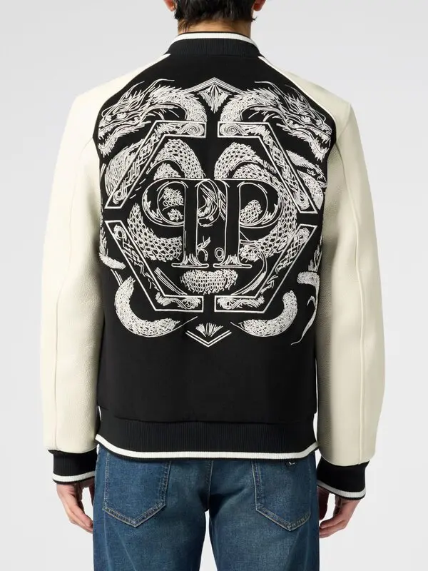 Philipp Plein Printed Bomber Jacket