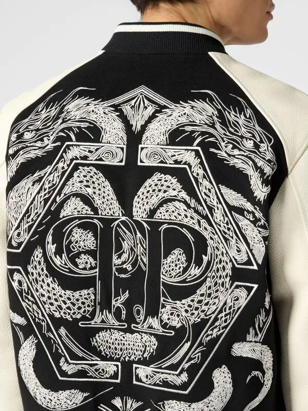 Philipp Plein Printed Bomber Jacket