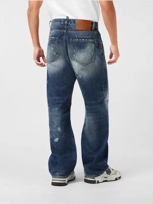 Philipp Plein Wide-leg Jeans