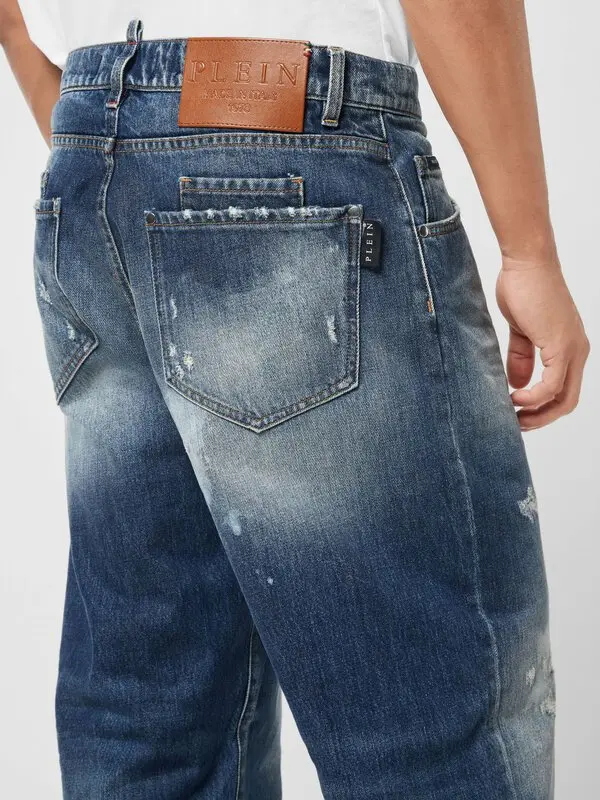 Philipp Plein Wide-leg Jeans