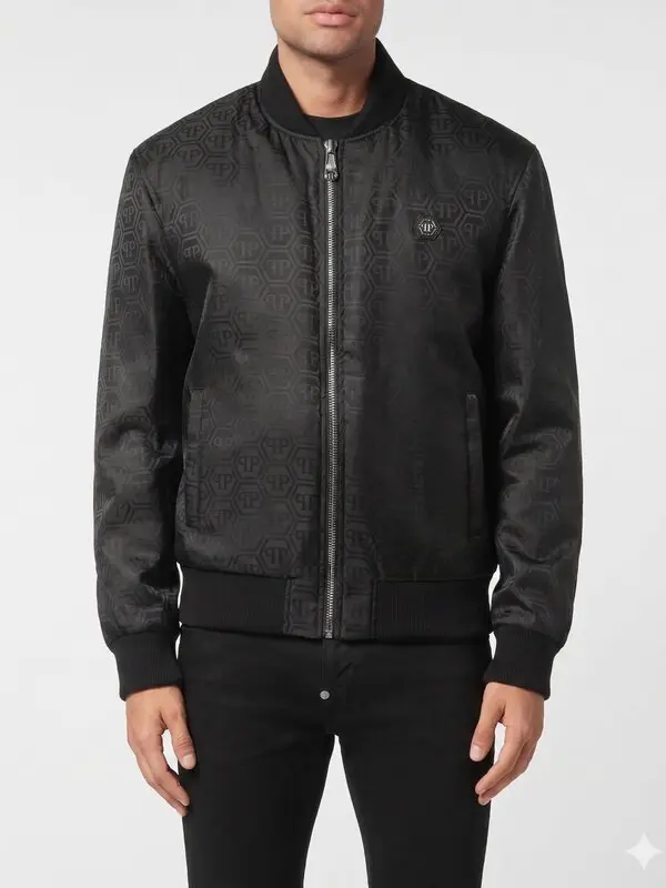 Philipp Plein Bomber Jacket - Black