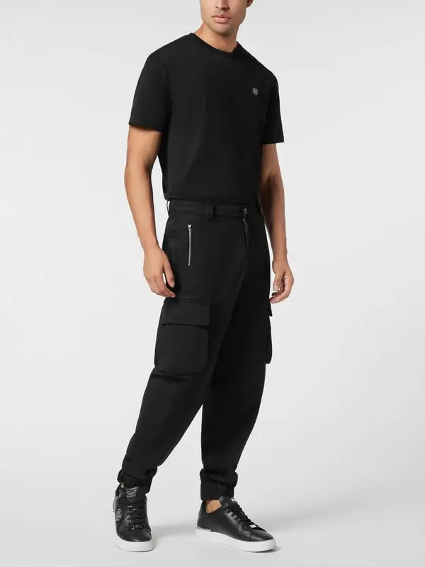 Philipp Plein Cotton Cargo Trousers