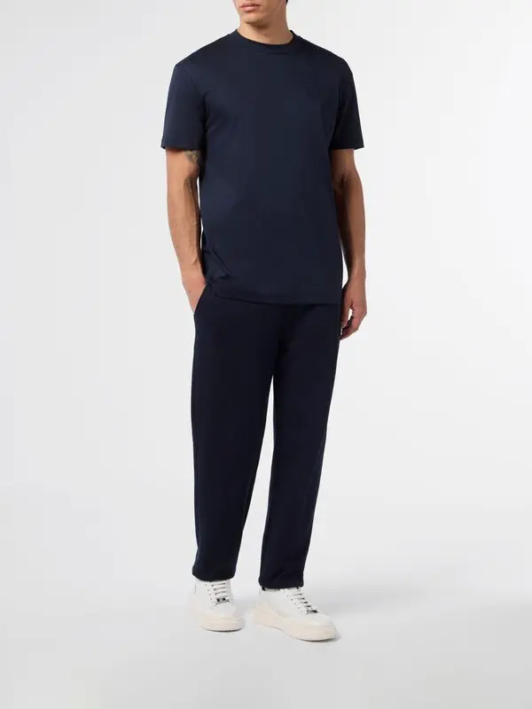 BILLIONAIRE Basic Cotton T-shirt - Navy