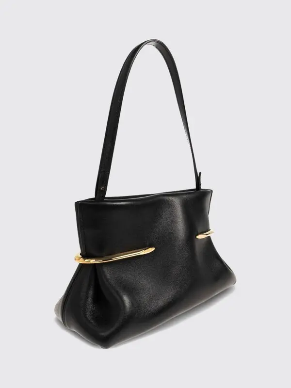 Givenchy Leather Clutch With Gold Tone Detail
