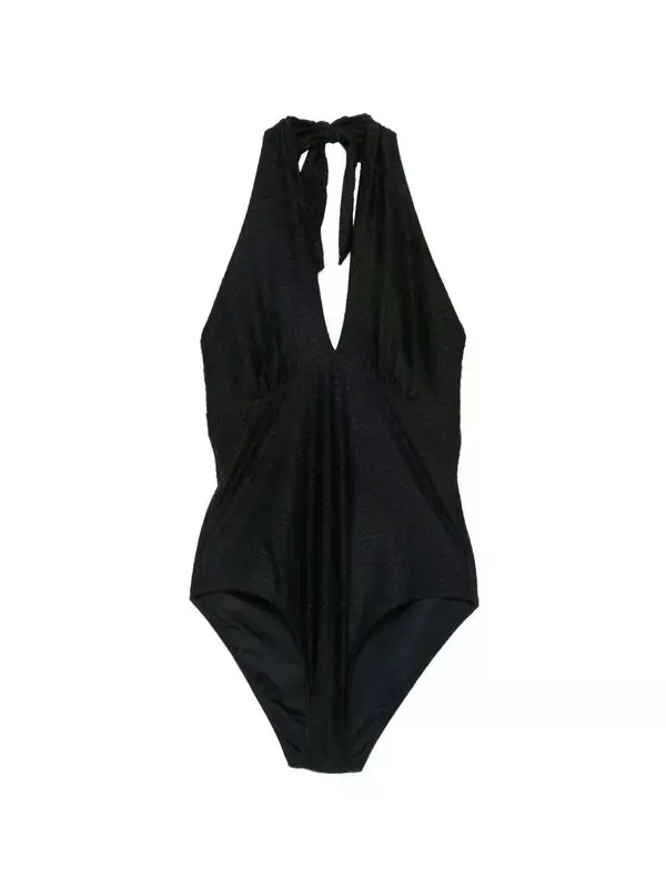 Heidi Klein Textured Halterneck Swimsuit