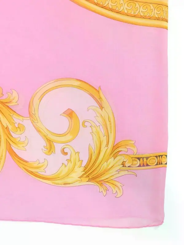 Versace 1990s Barocco-print Scarf