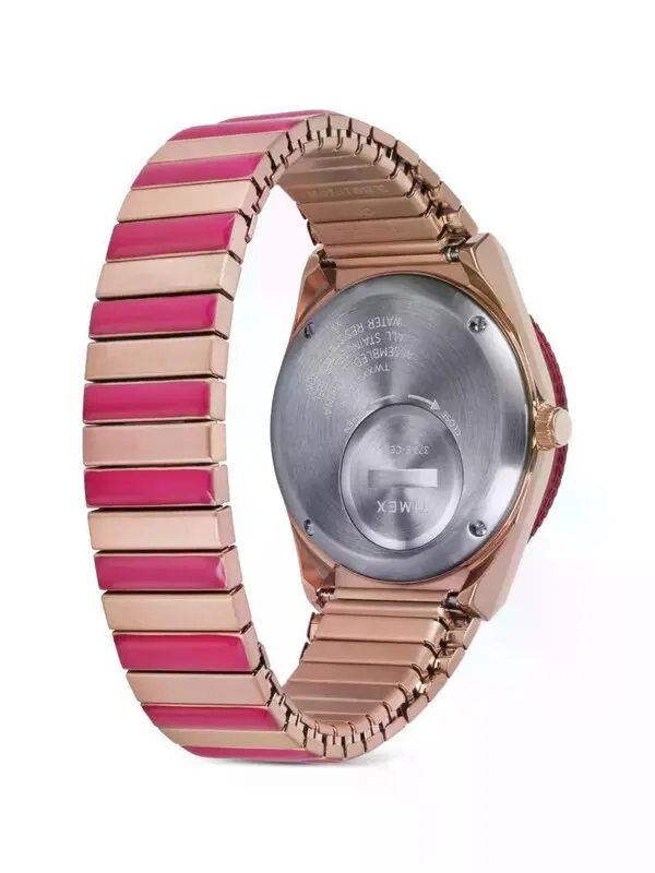 Timex® Q 36mm Watch With Rotating Top Ring
