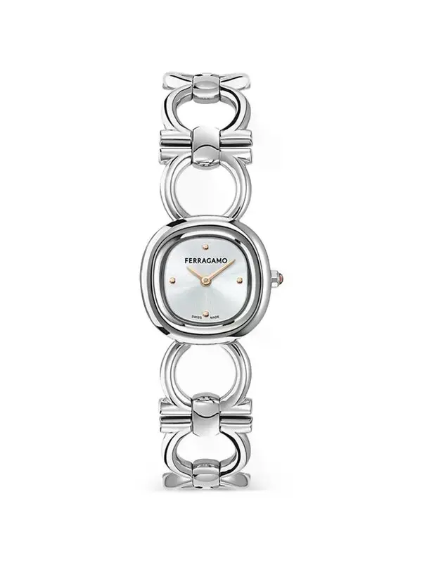 FERRAGAMO Gancini Watch - Silver