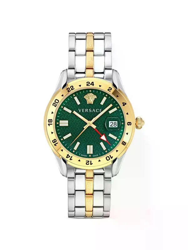 Versace Greca Time Gmt Watch