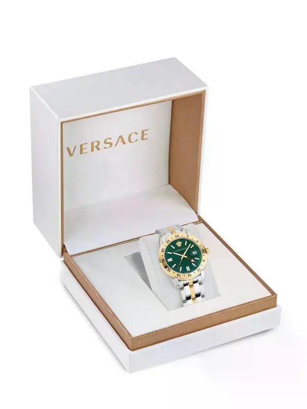Versace Greca Time Gmt Watch