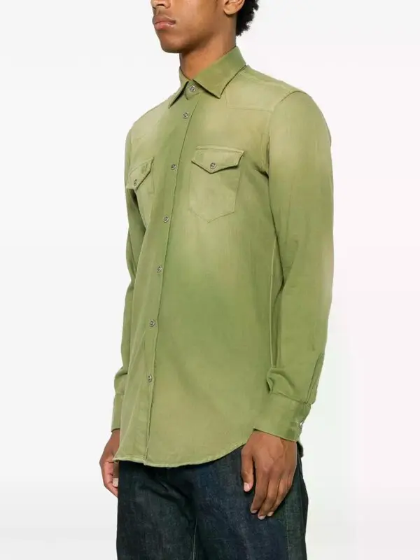 SARTORIO NAPOLI Faded-effect Shirt