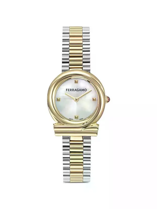 FERRAGAMO Gancini Twisted 28mm Watch