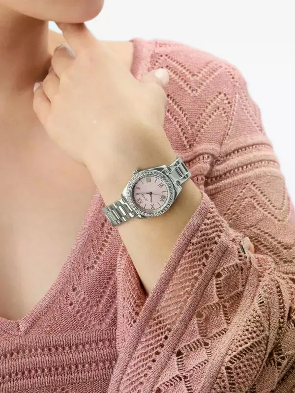Guess Mini Luna 30mm Watch With Crystal Embellishments