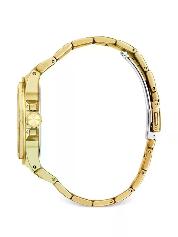 Guess Envy 38mm Watch With Crystal-embellished Bezel