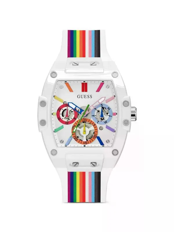 Guess Gt Phoenix 43mm Chronograph Watch - White