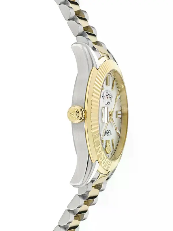 Versace Apodis Fluted Bezel 41mm Watch