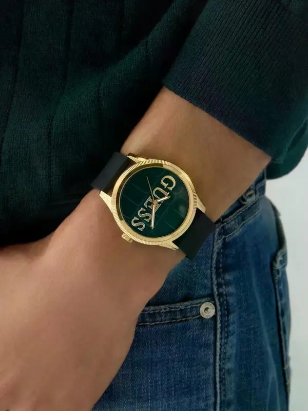 Guess Crocodile-pattern Watch