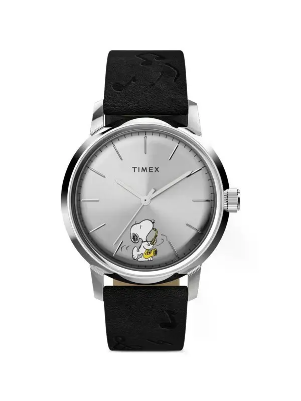 Timex® Marlin Automatic Watch With Peanuts Snoopy Illustration