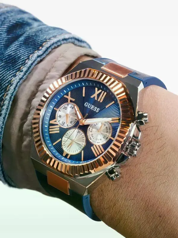 Guess Coin Edge Bezel 44mm Watch
