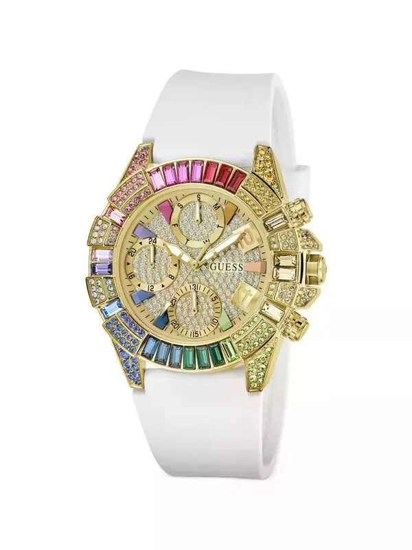 Guess 39mm Crystal-embellished Watch