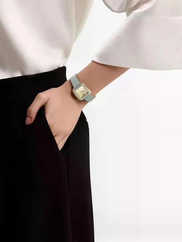 Furla Diamante 28mm Watch With Enamel Top Ring