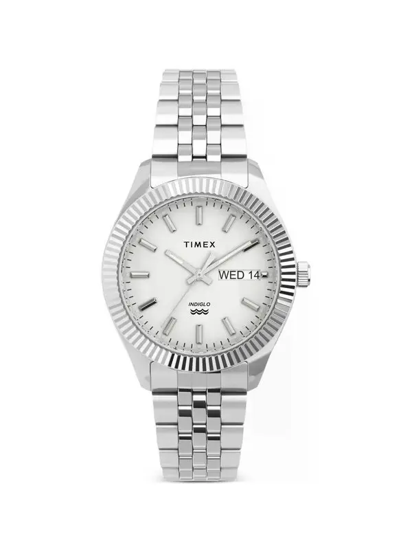 Timex® Legacy Boyfriend 36mm Watch With Day-date Function