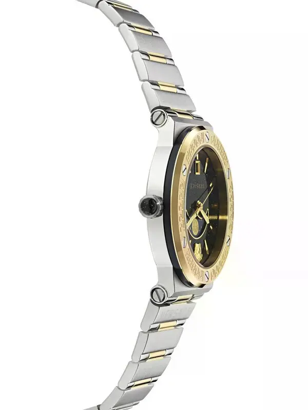 Versace Greca Logo Moonphase Watch