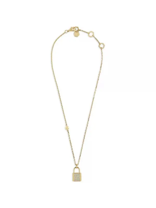 Philipp Plein Valentine Padlock Necklace