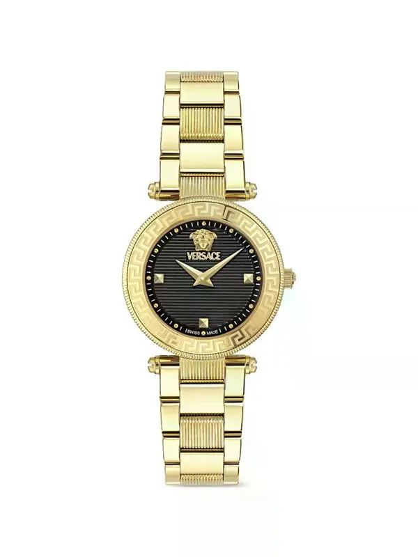 Versace Revive Petite 30mm Watch - Black