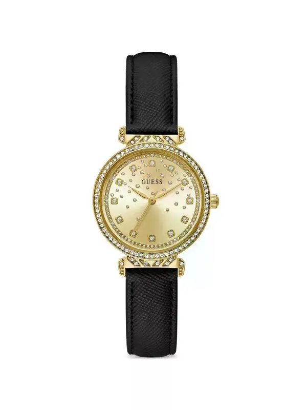 Guess 32mm Crystal Embellished Watch